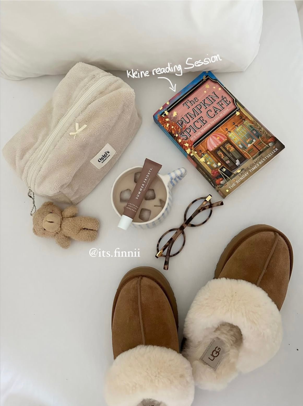 Beige teddy beauty case – ogigi's handmade